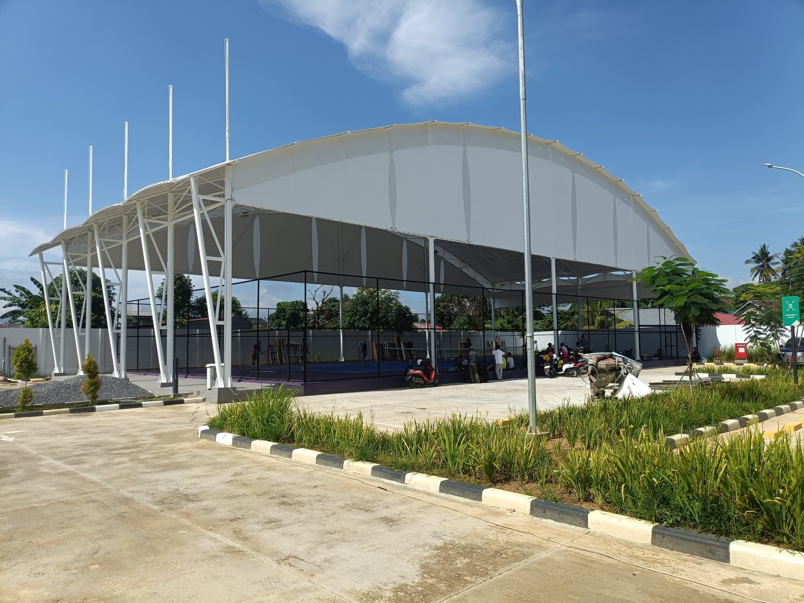 Harga Atap Kanopi Membrane Malang